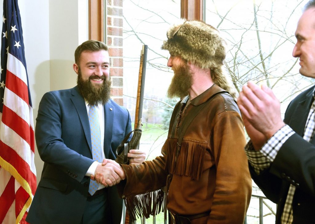 WVU Mountaineer passes rifle on to new mascot - The Dominion Post