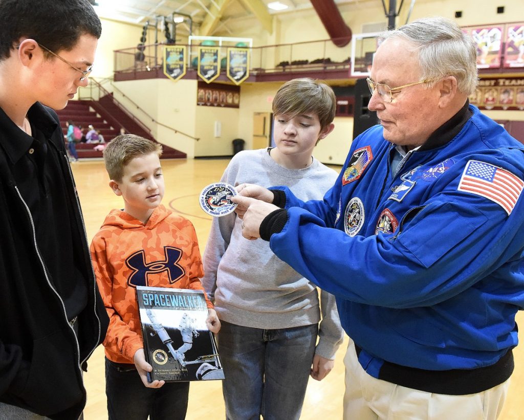 NASA astronaut speaks at Trinity - The Dominion Post