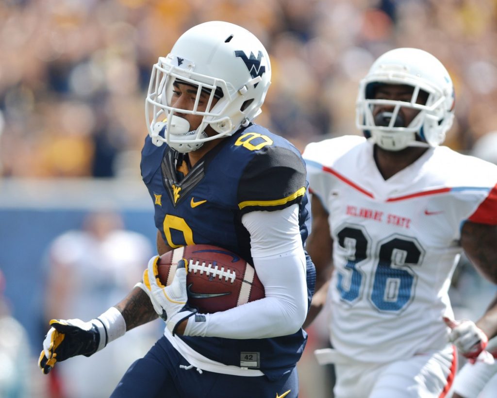 West Virginia receiver Simms continues maturation process - The ...