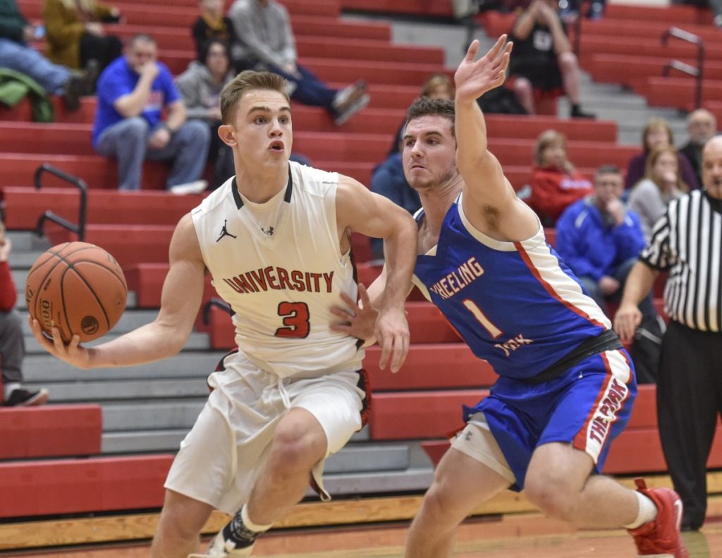 Kaden Metheny scores 22, University routes Wheeling Park 70-52 - The ...