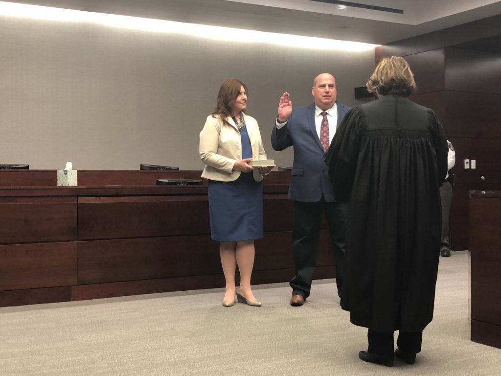 New magistrate sworn in at Mon County Justice Center - The Dominion Post