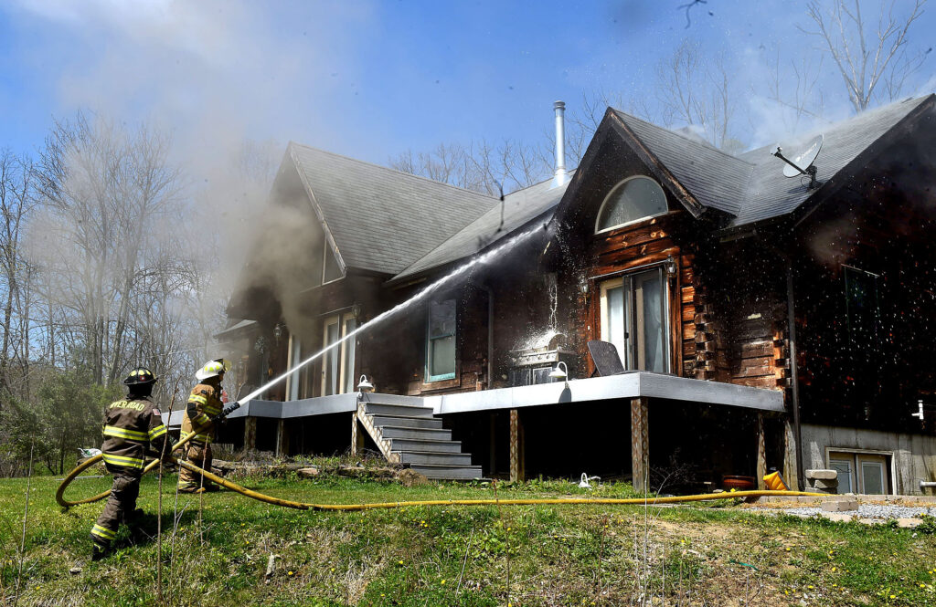 House fire damages home on Camp Run Road - The Dominion Post