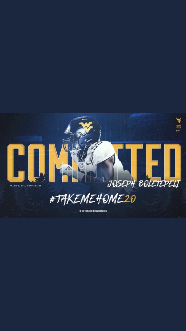 WVU football notebook: N.C. State transfer Joseph Boletepeli picks ...