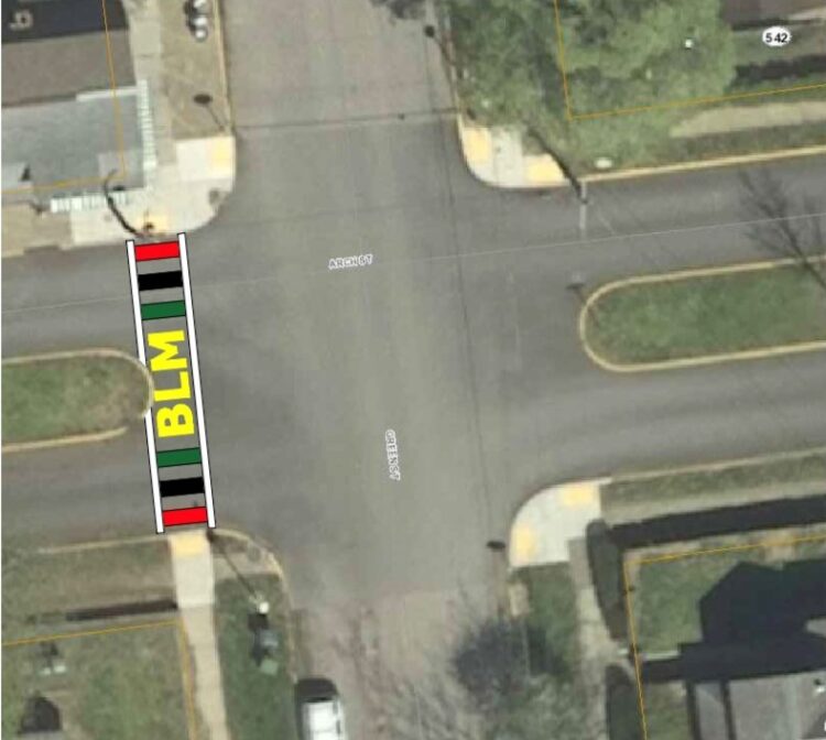 BLM crosswalk coming to town - The Dominion Post