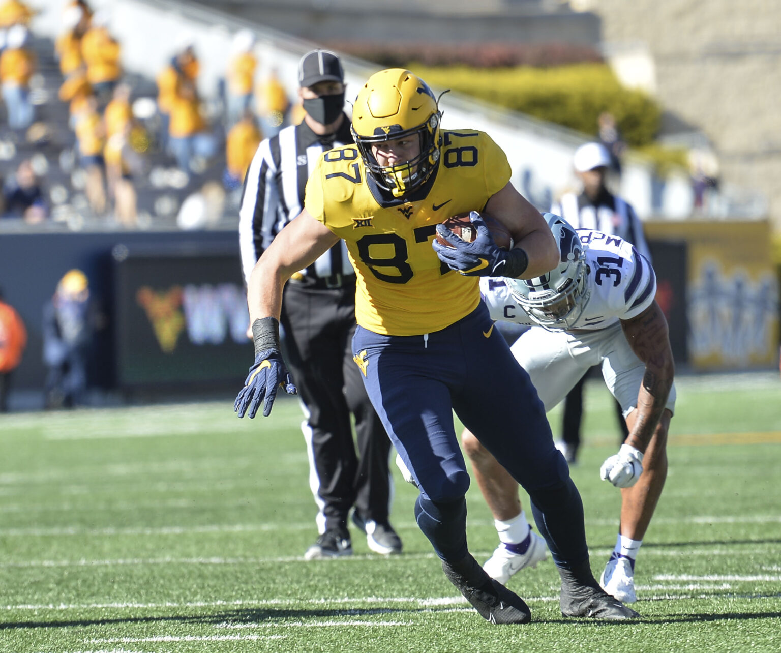 West Virginia using tight ends Mike O'Laughlin, T.J. Banks more in ...