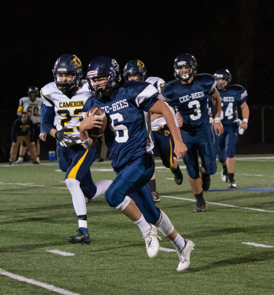 Cameron's Isaac Ball racks up 313 yards and four touchdowns rushing to ...