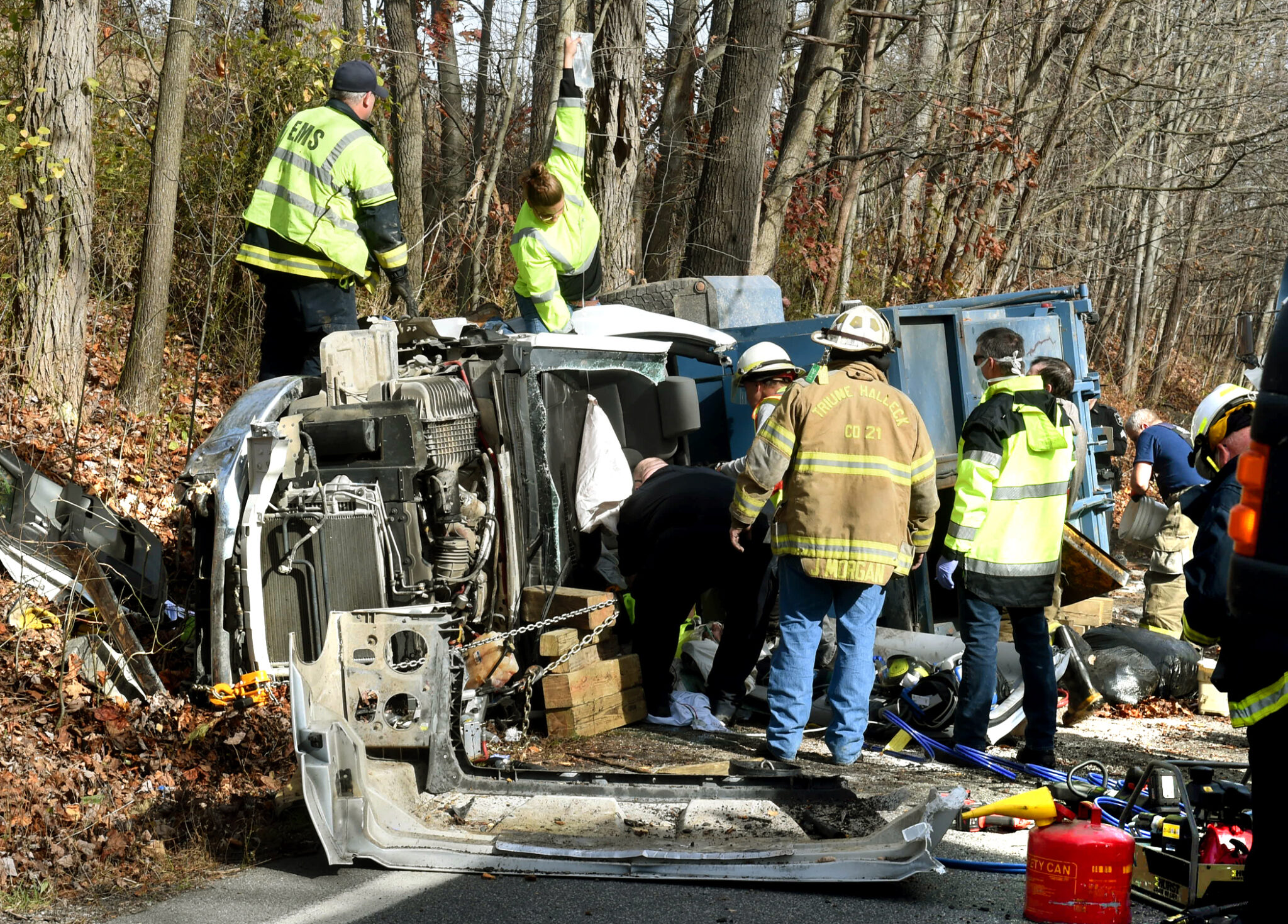 Waste Truck Crashes - The Dominion Post