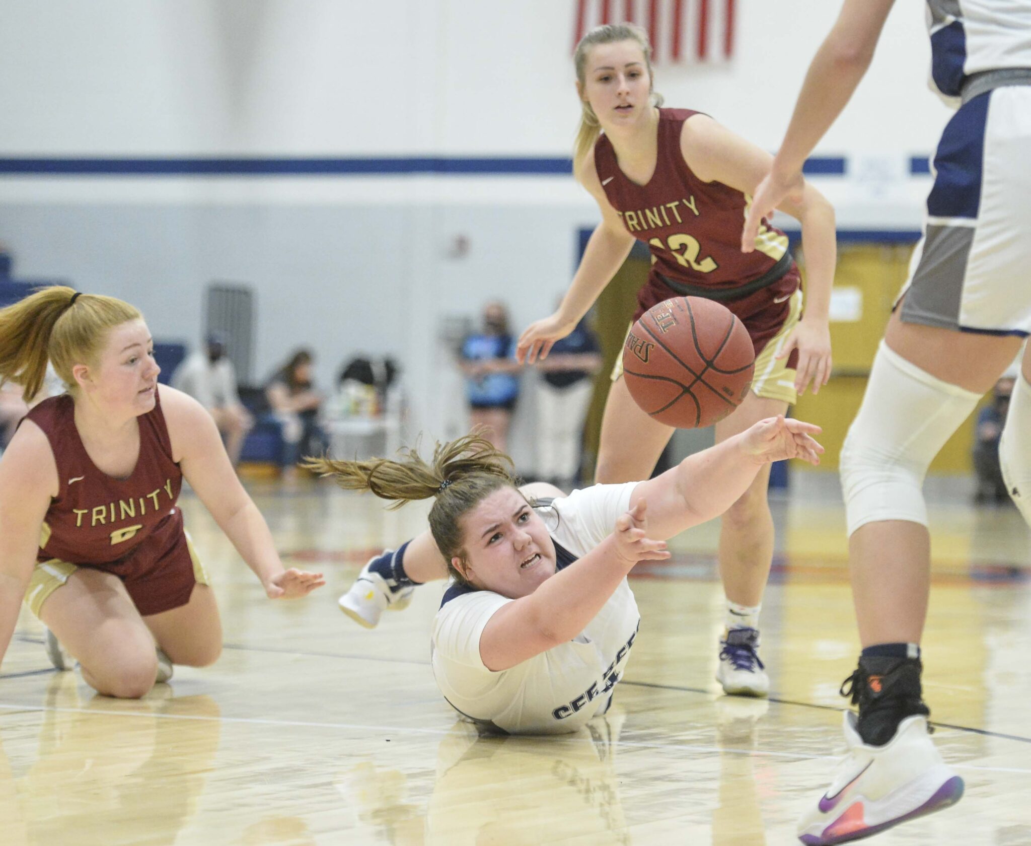 Paige Smith's 3 sets off game-clinching scoring run as Trinity ...