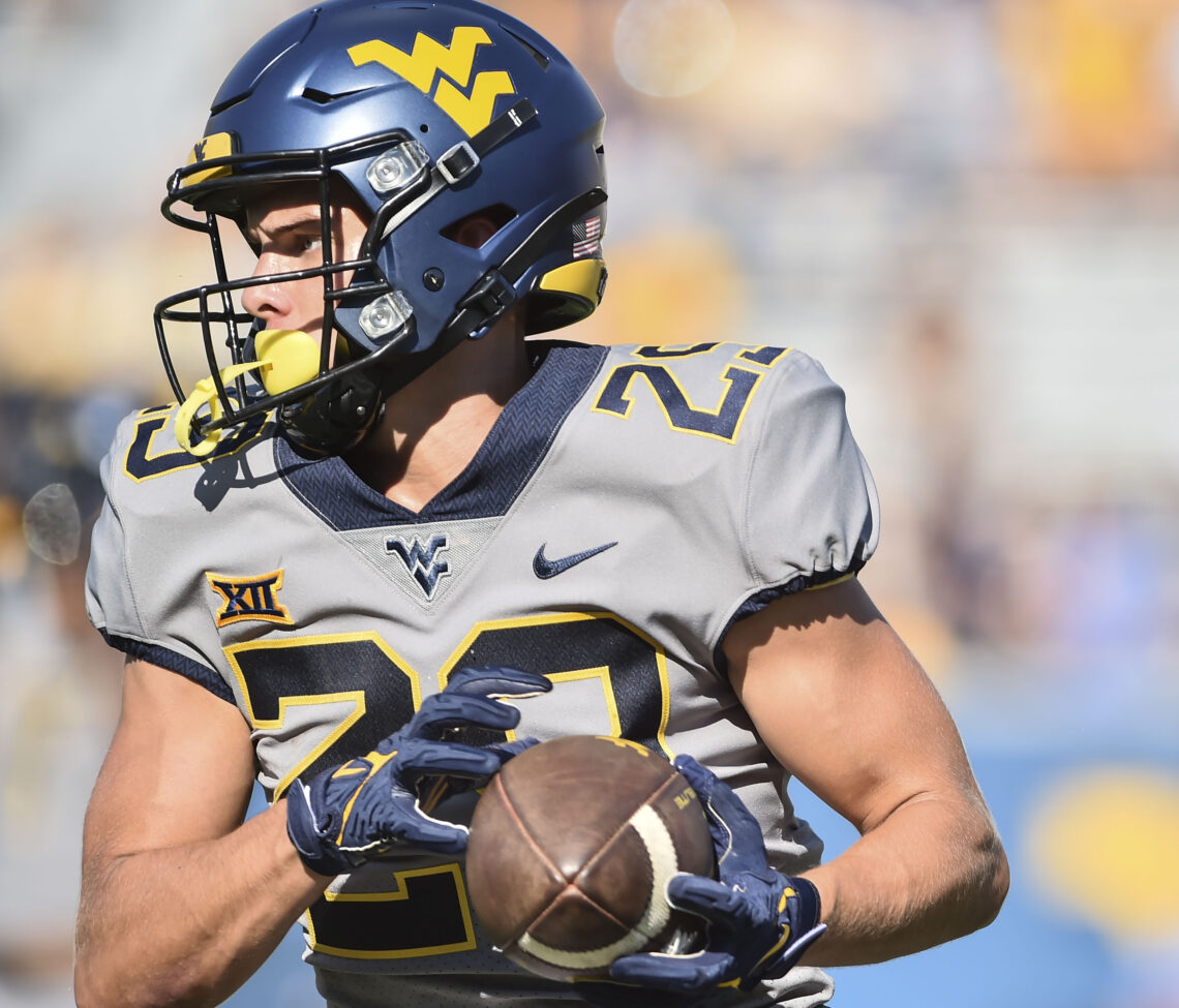 WVU receiver Preston Fox ready for one final ride with the Mountaineers ...