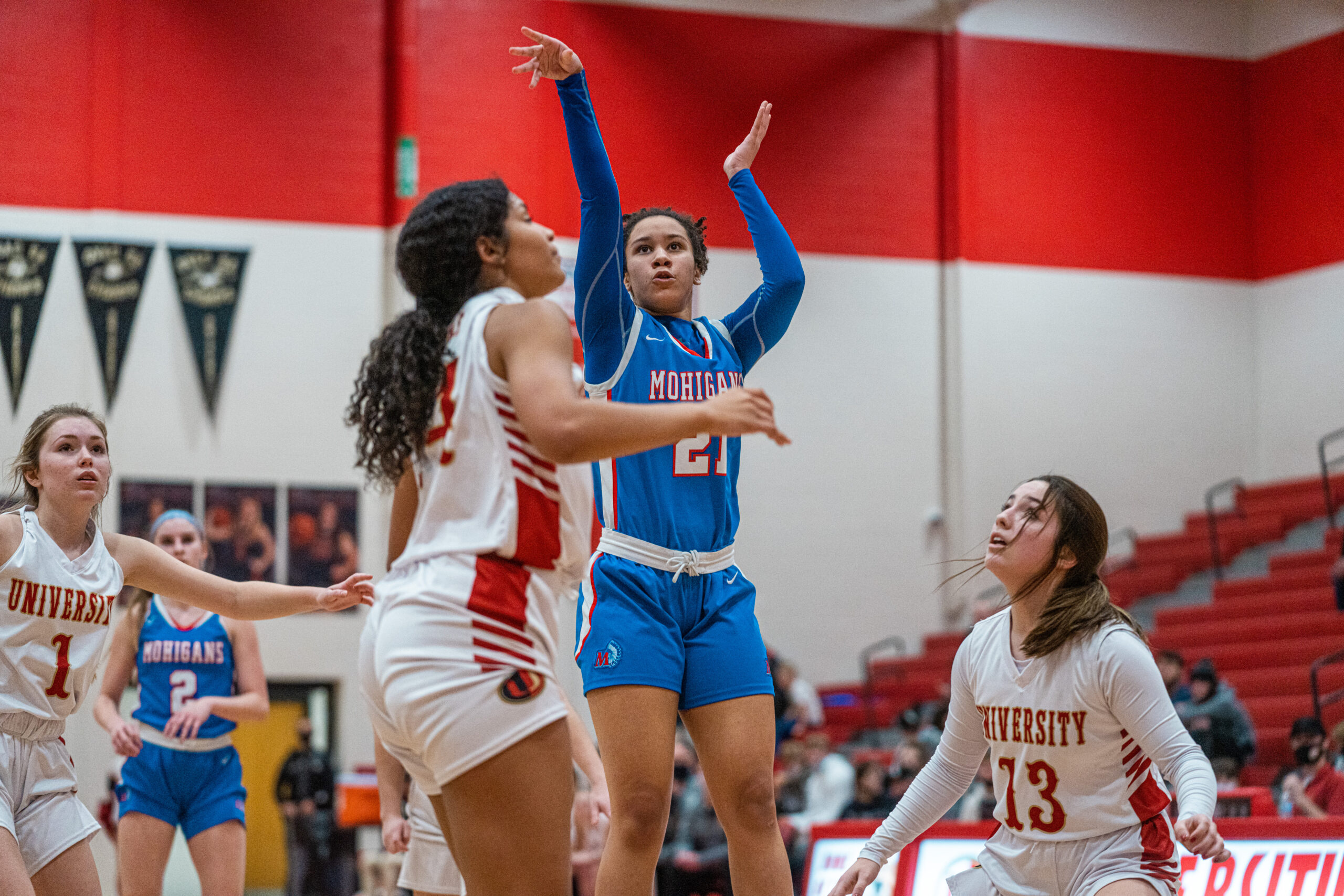 Morgantown girls' hoops team downs University behind strong second-half ...