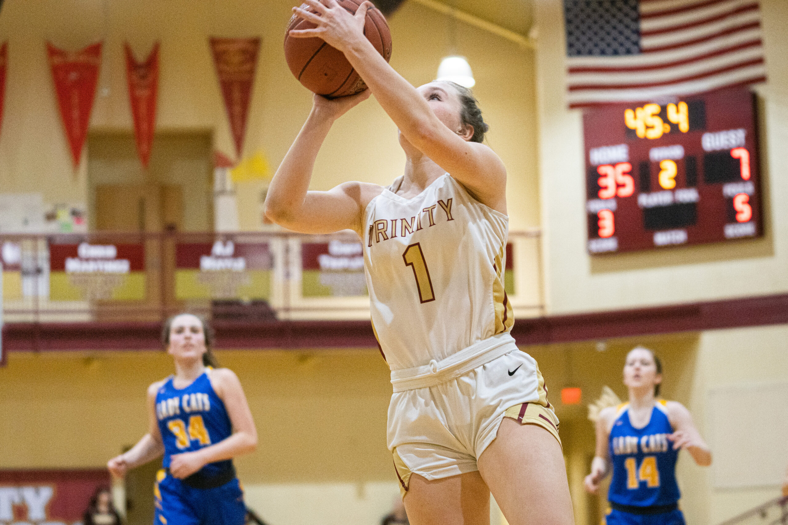 Trinity girls' hoops team wins fifth game in six days with victory over ...