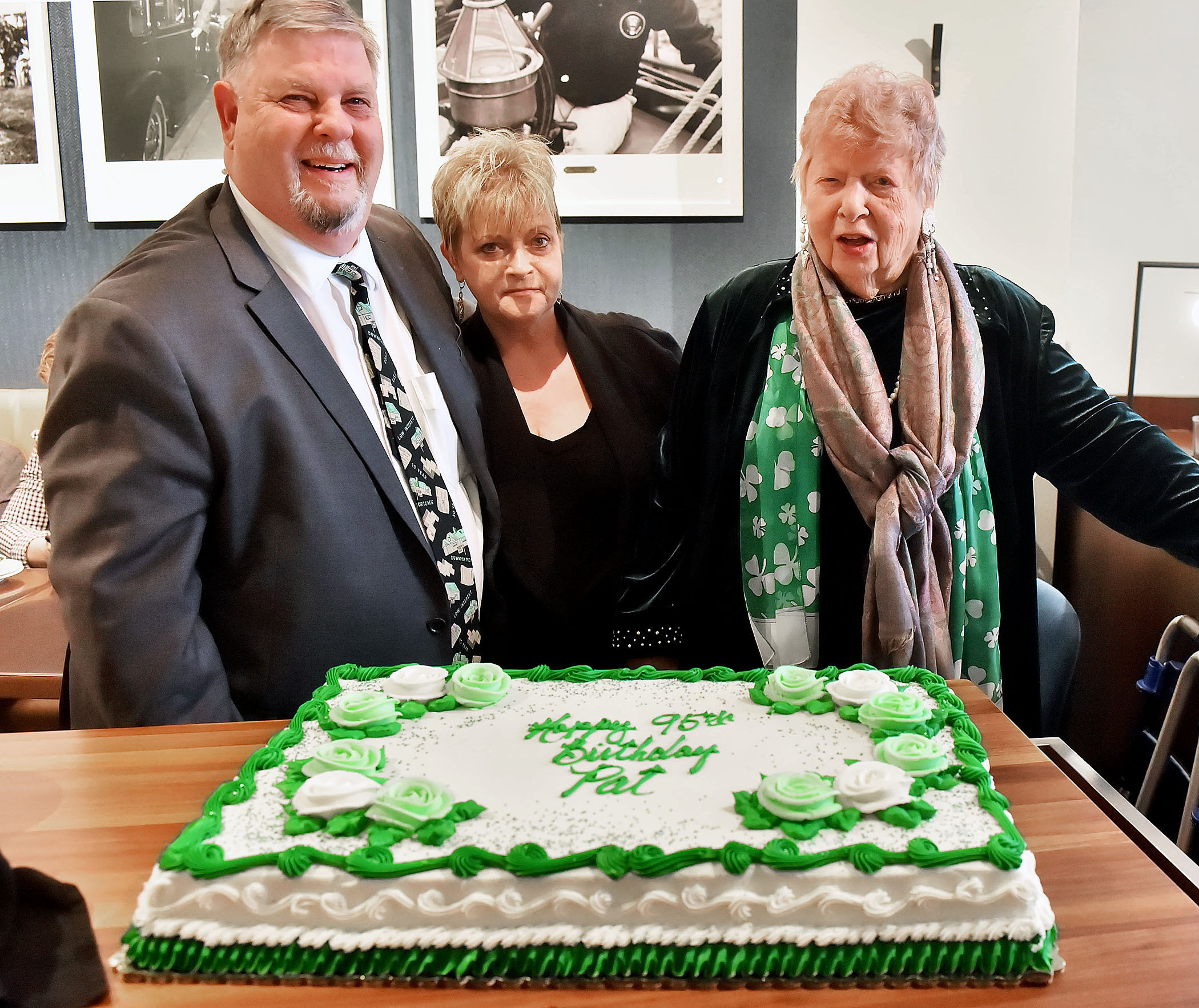 Pat Stewart turns 95 - 'I'm just gonna have to keep at it, I guess ...