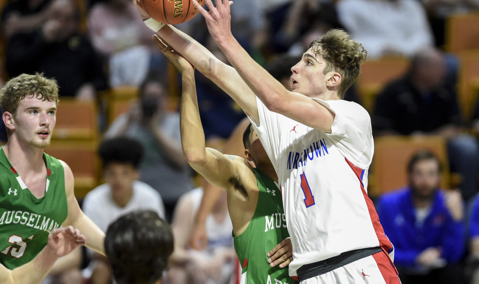 Morgantown boys' hoops open state tournament in decisive fashion with ...
