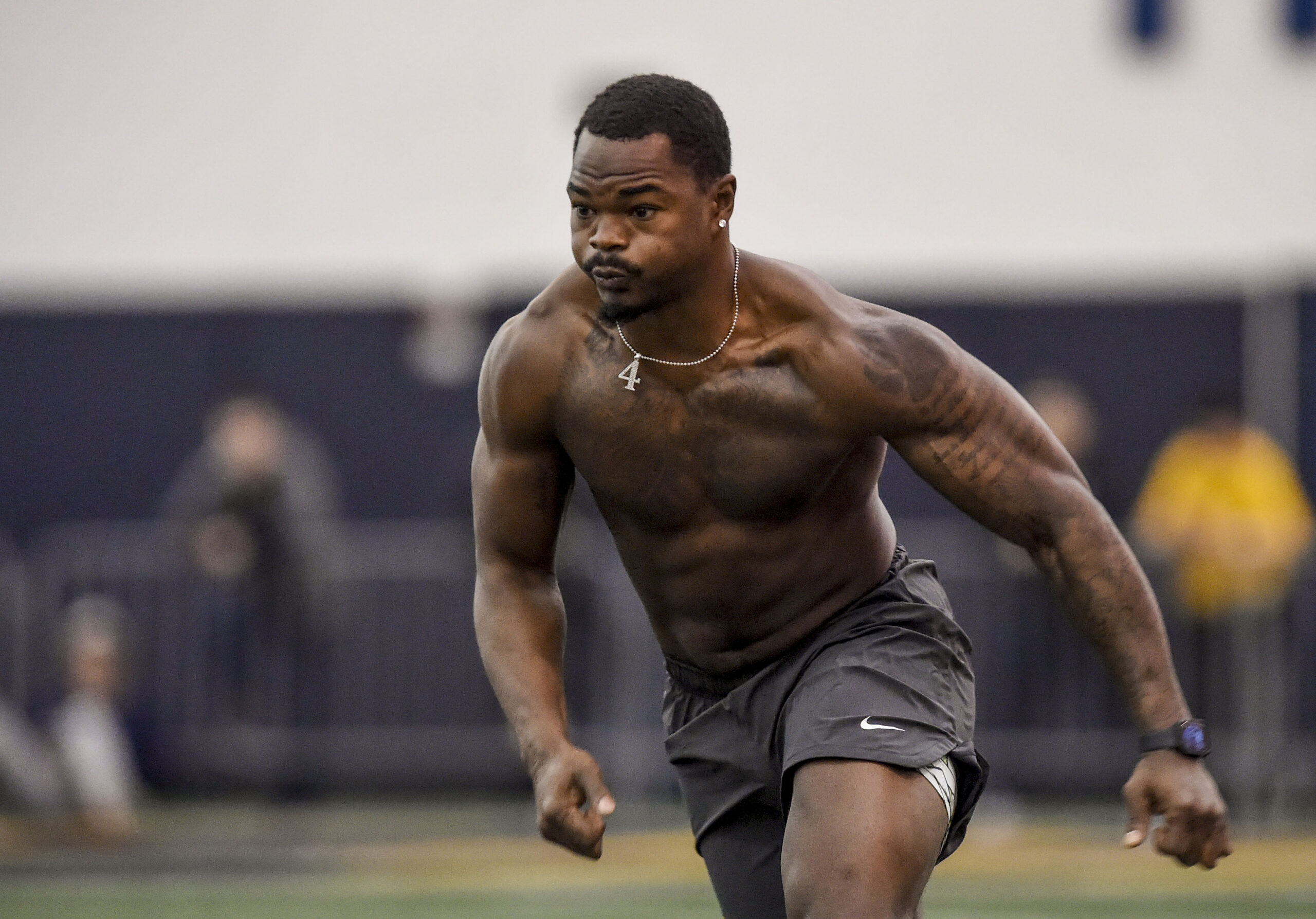Running back Leddie Brown believes film will speak for itself to pro ...