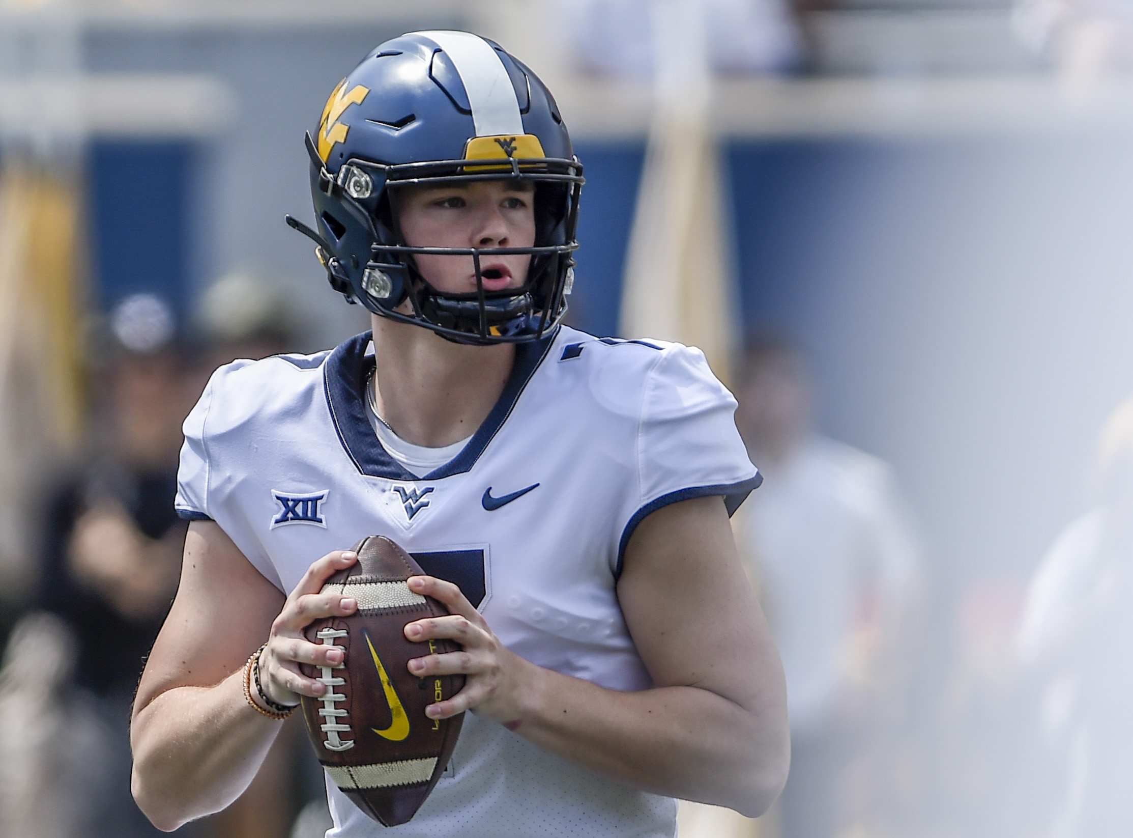 COLUMN: WVU quarterbacks impress in spring game, but J.T. Daniels ...