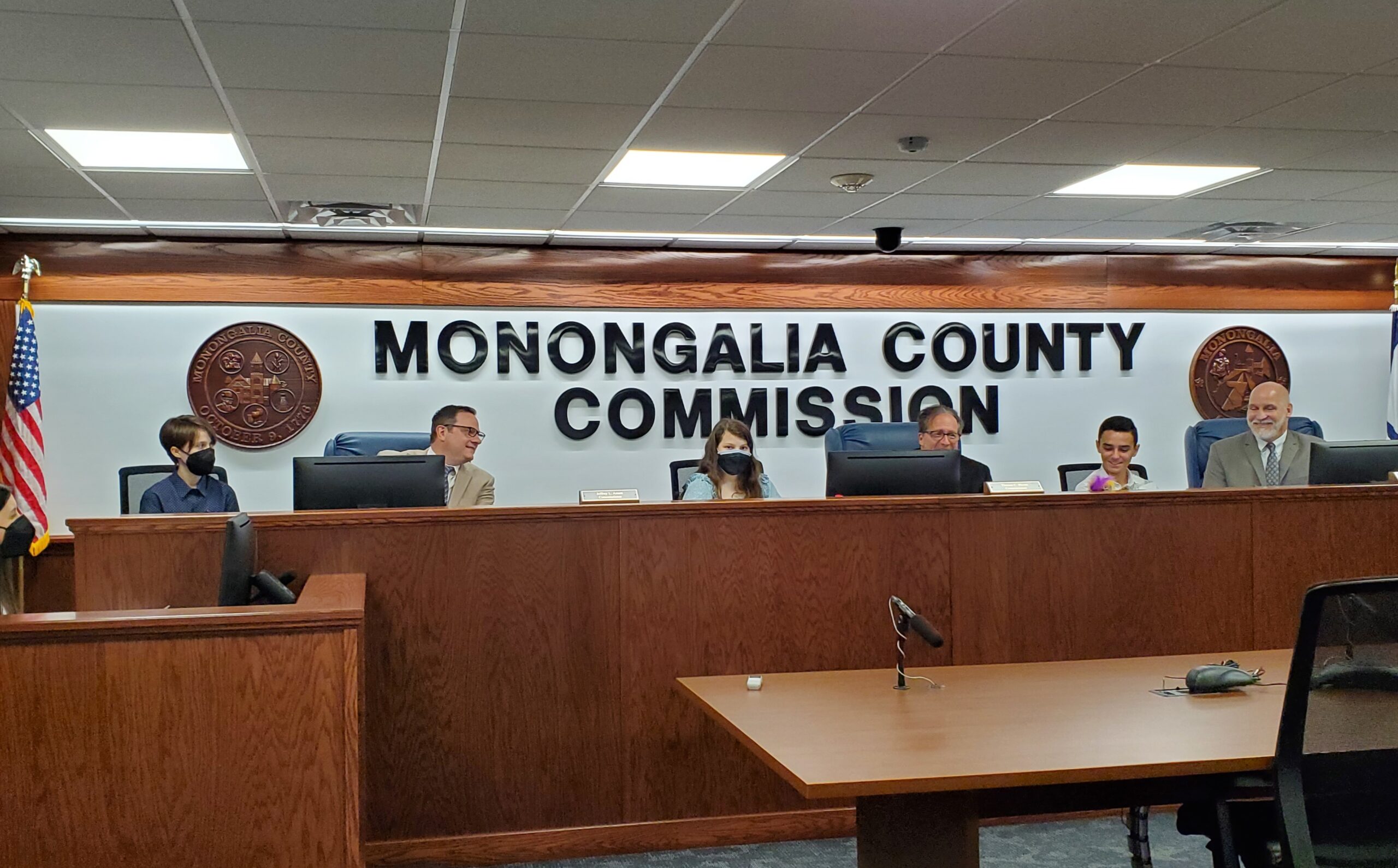 Essay winners take over as Mon commissioners for a day - The Dominion Post