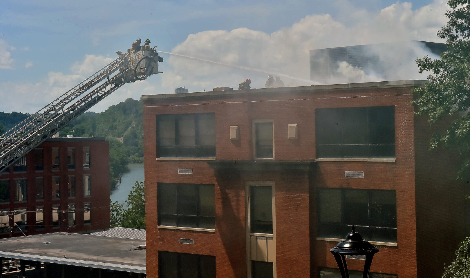 No injuries reported in fire at WVU's Armstrong Hall - The Dominion Post