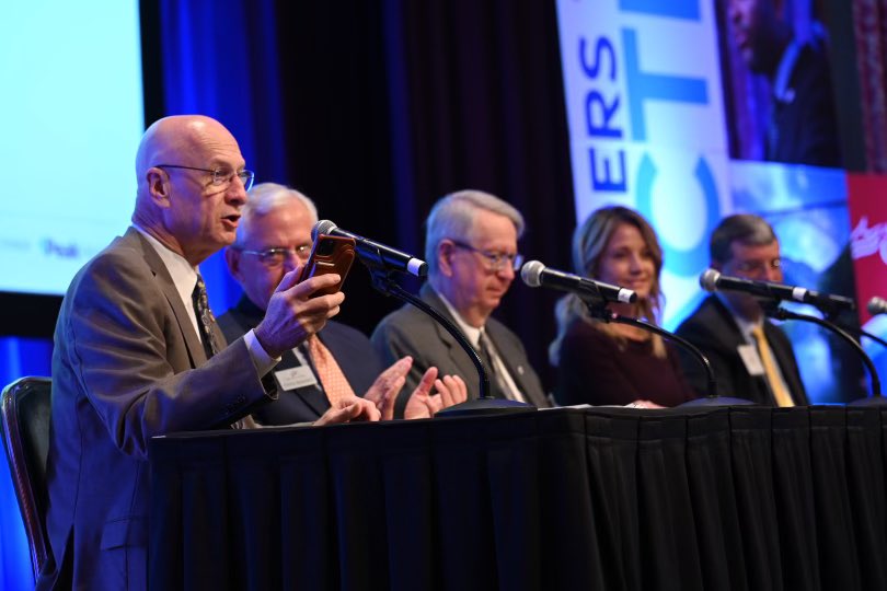 Legislative, business leaders promote tax-cut Amendment 2 during state ...