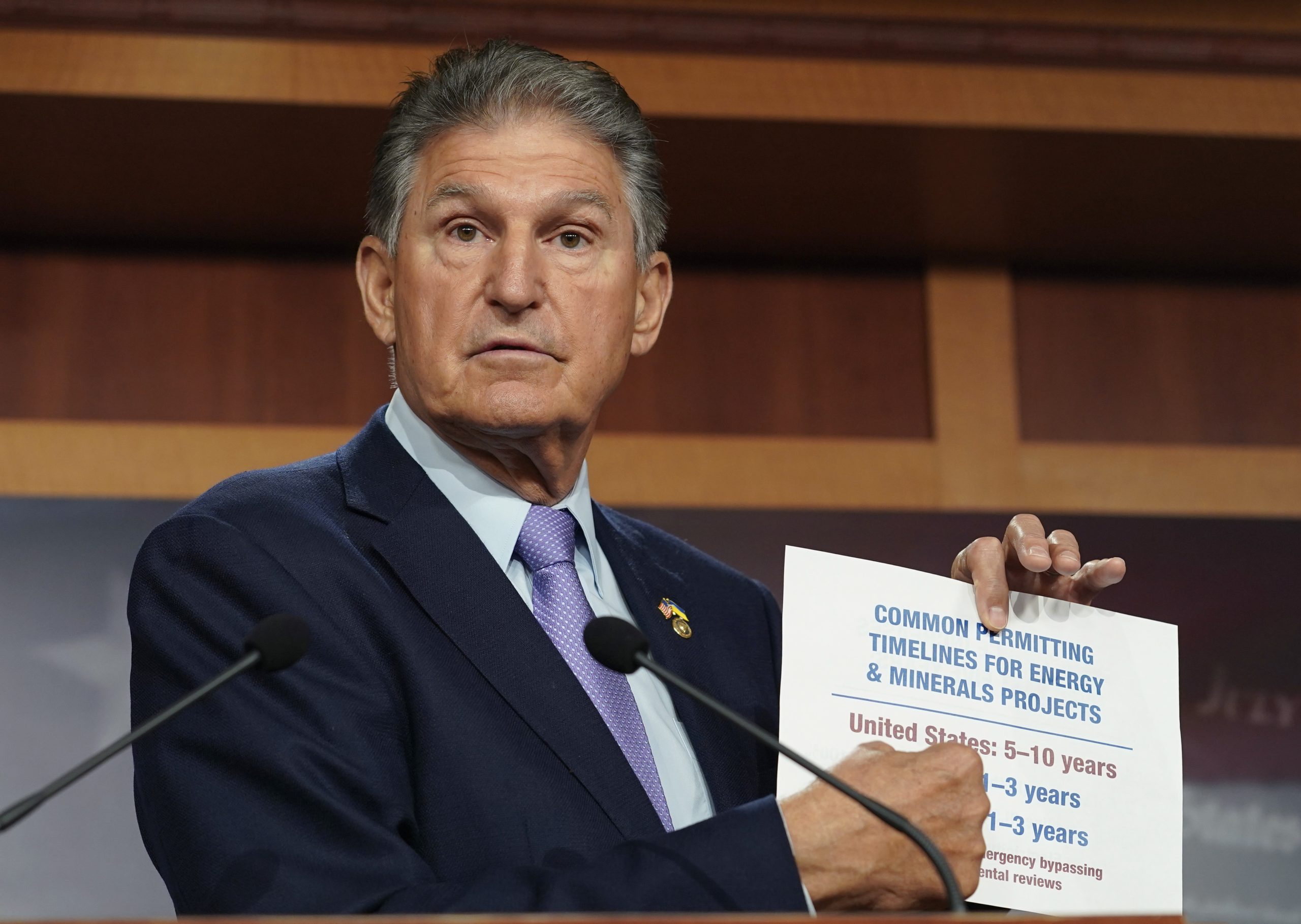 Manchin permitting reform bill is introduced: A look at the highlights ...