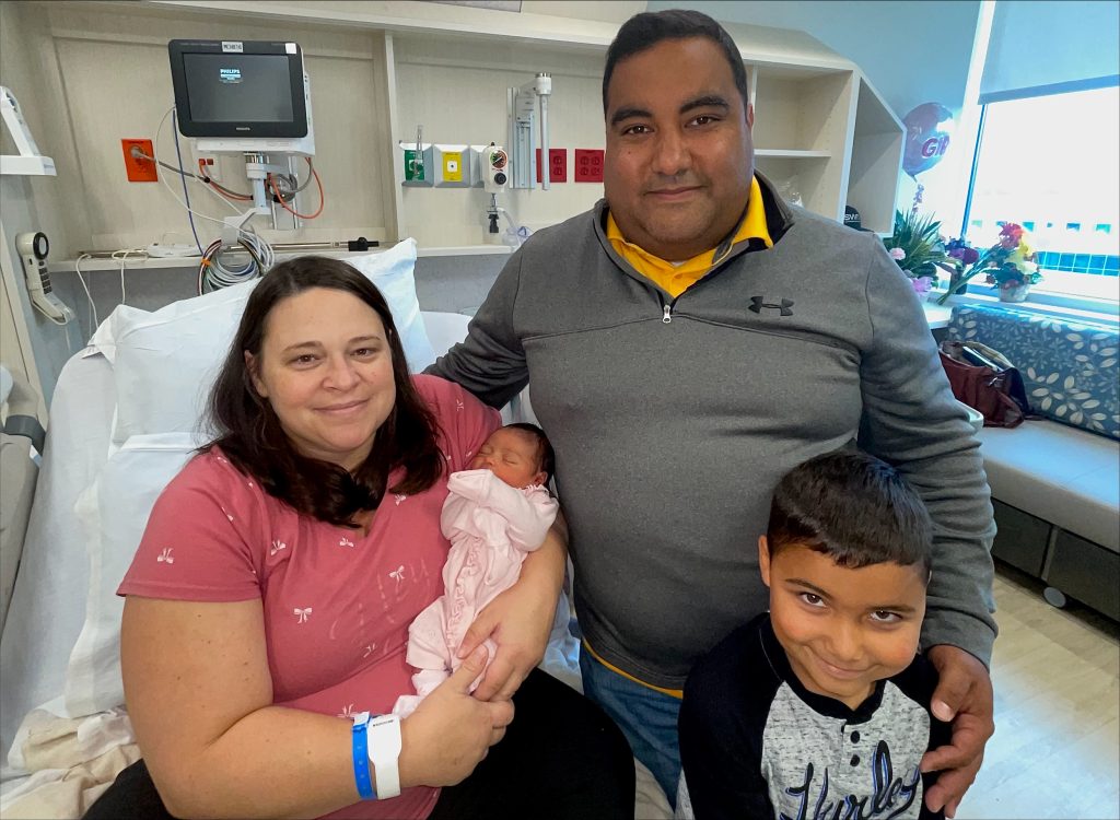 Local family welcomes first baby born at the new WVU Medicine Children ...