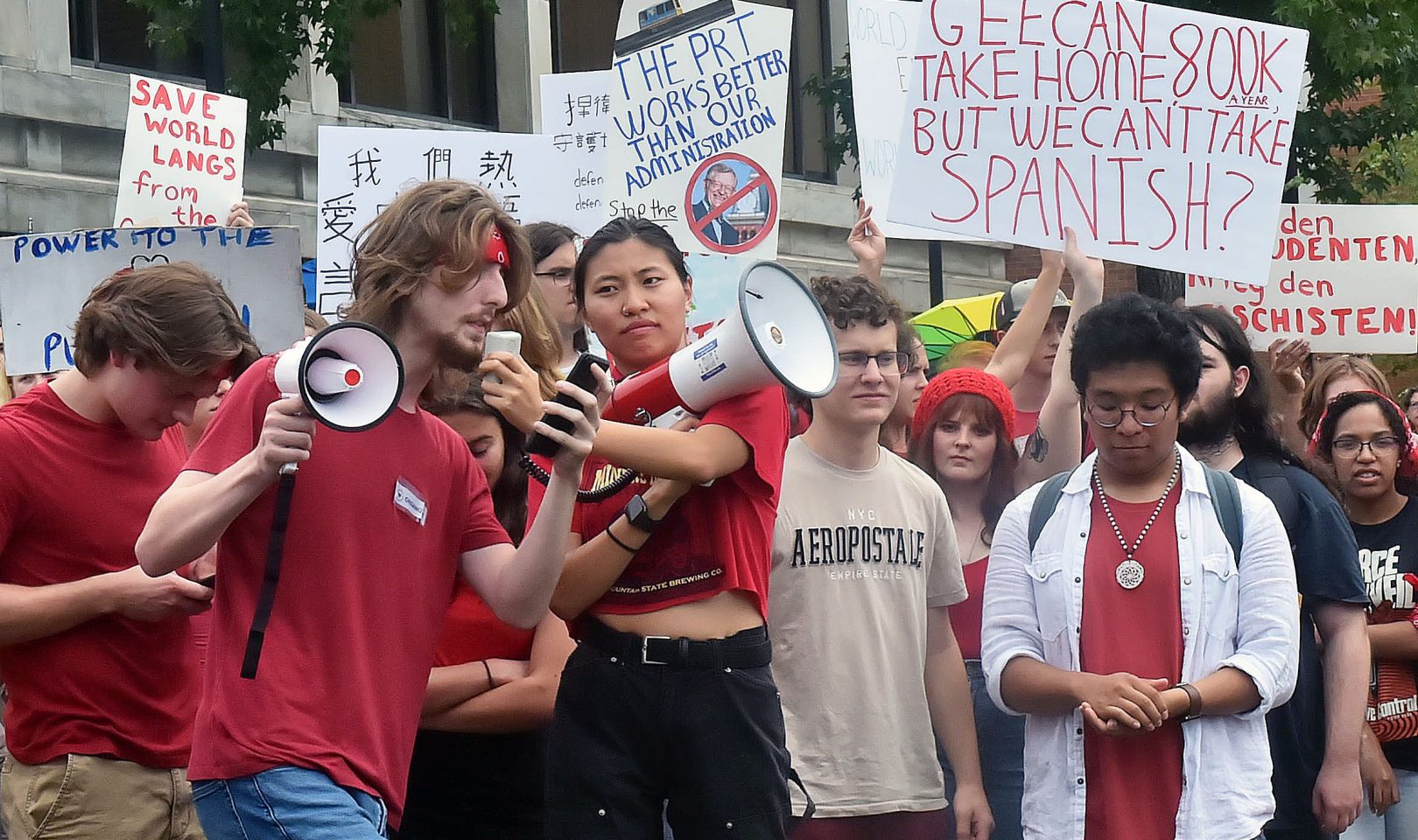 Students' demands made clear during walk-out - The Dominion Post