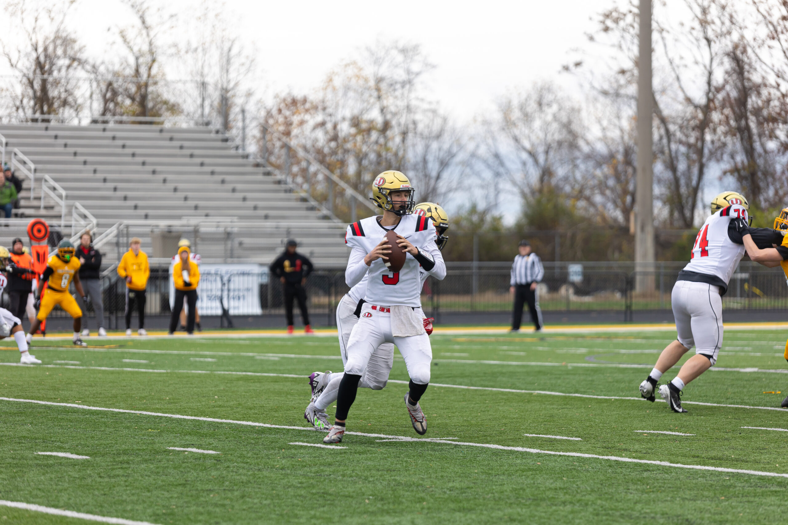 No. 5 Huntington eliminates University High from state playoffs, 56-28 ...