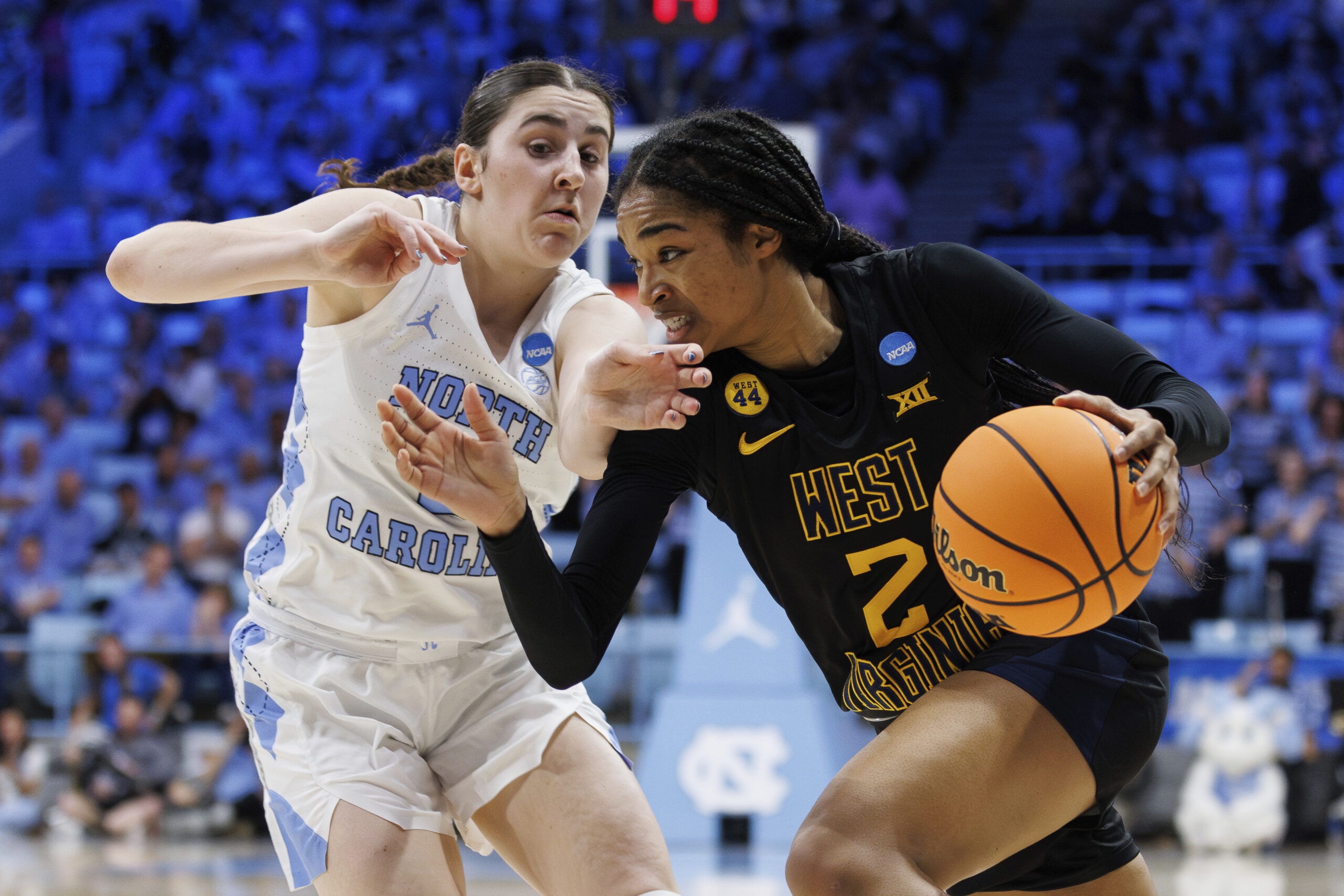 North Carolina uses its own defensive might to take down West Virginia ...