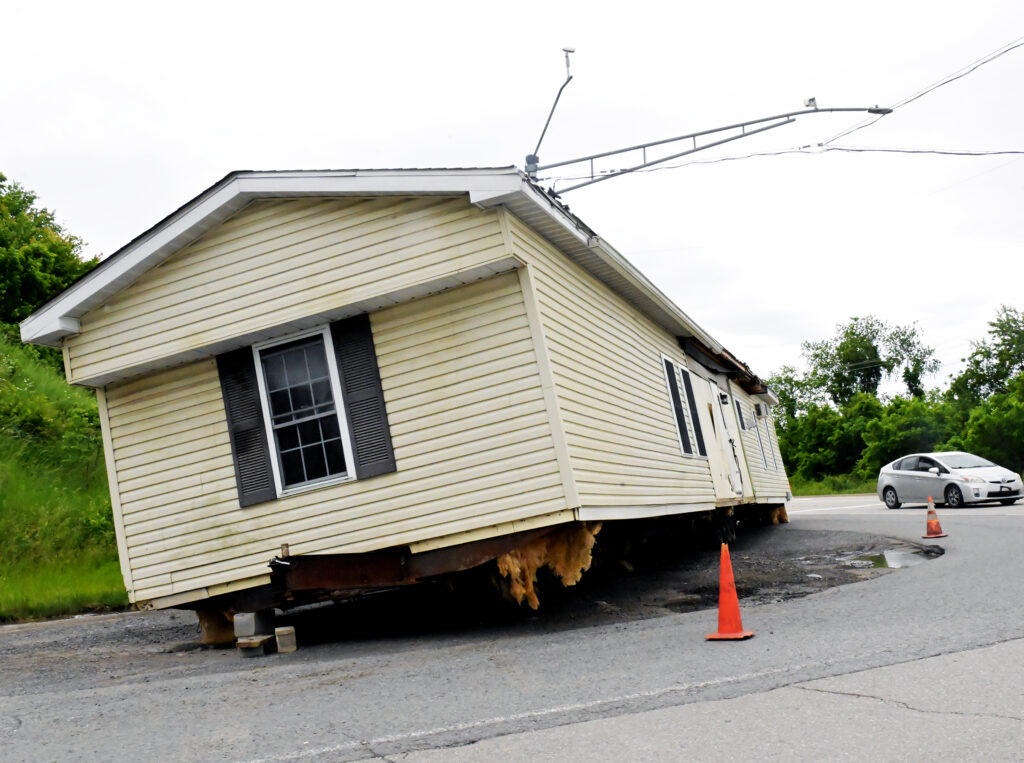 Immobile home: WVDOT gives owner time to move structure from side of ...