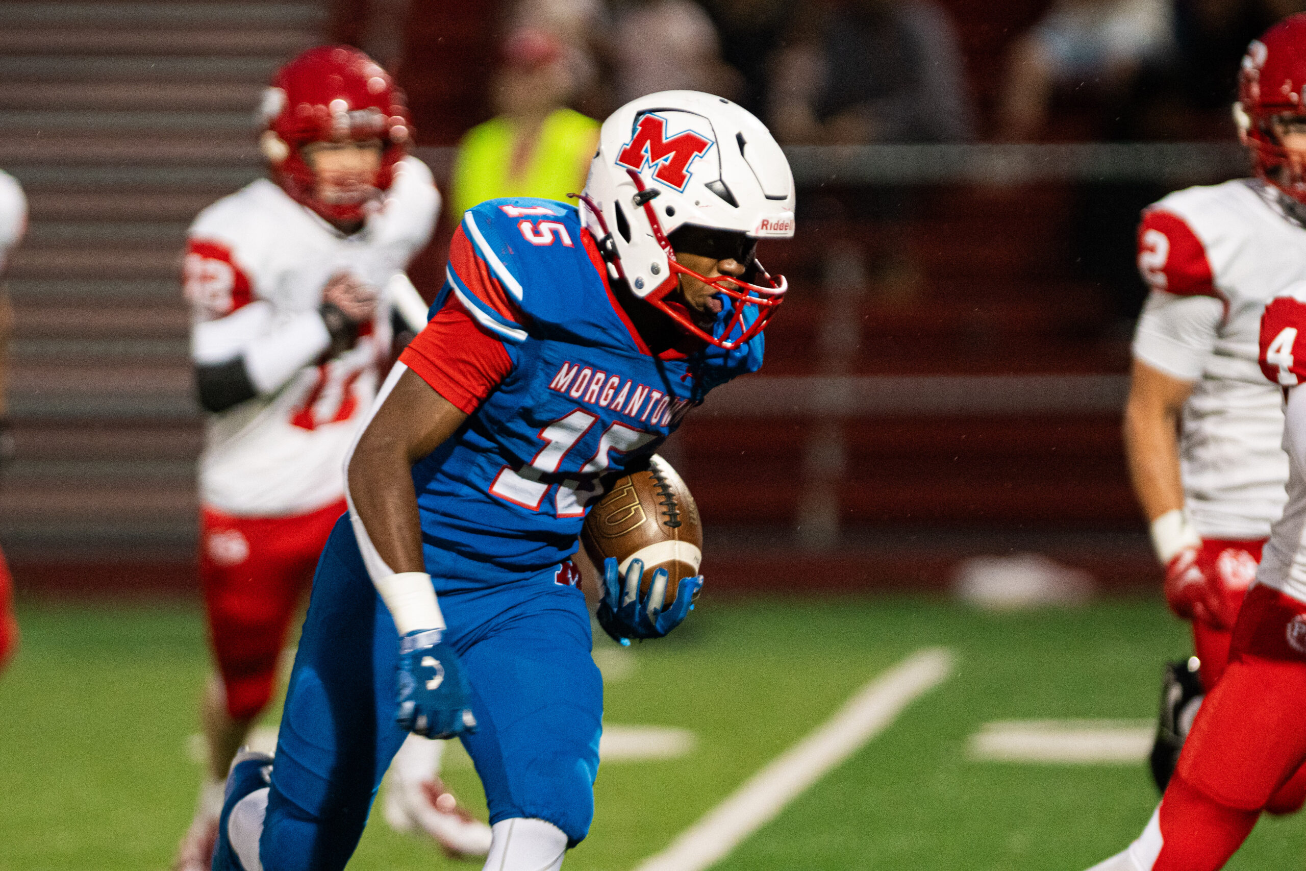 Isaiah Thompson leads top-ranked Morgantown High past Connellsville (Pa ...