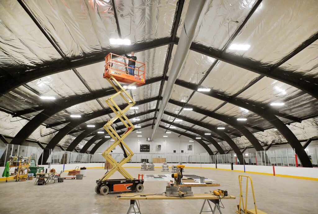 Ice arena on schedule as BOPARC updates lengthy project list - The ...