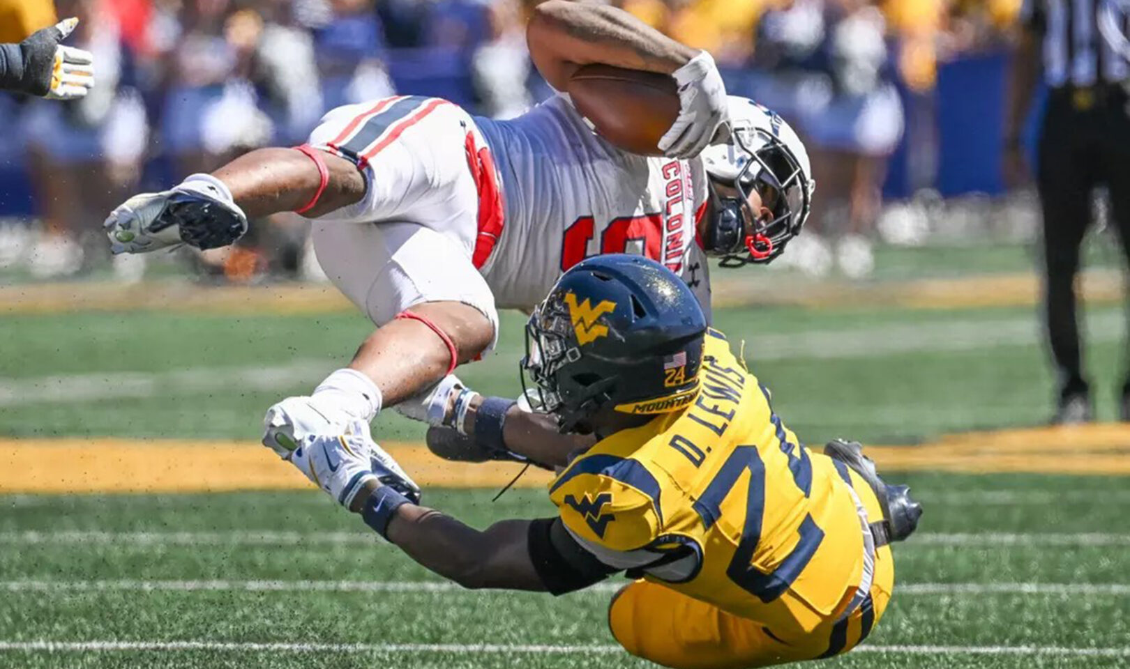 Safety Darrian Lewis hopes to win at WVU, get revenge against Ohio ...