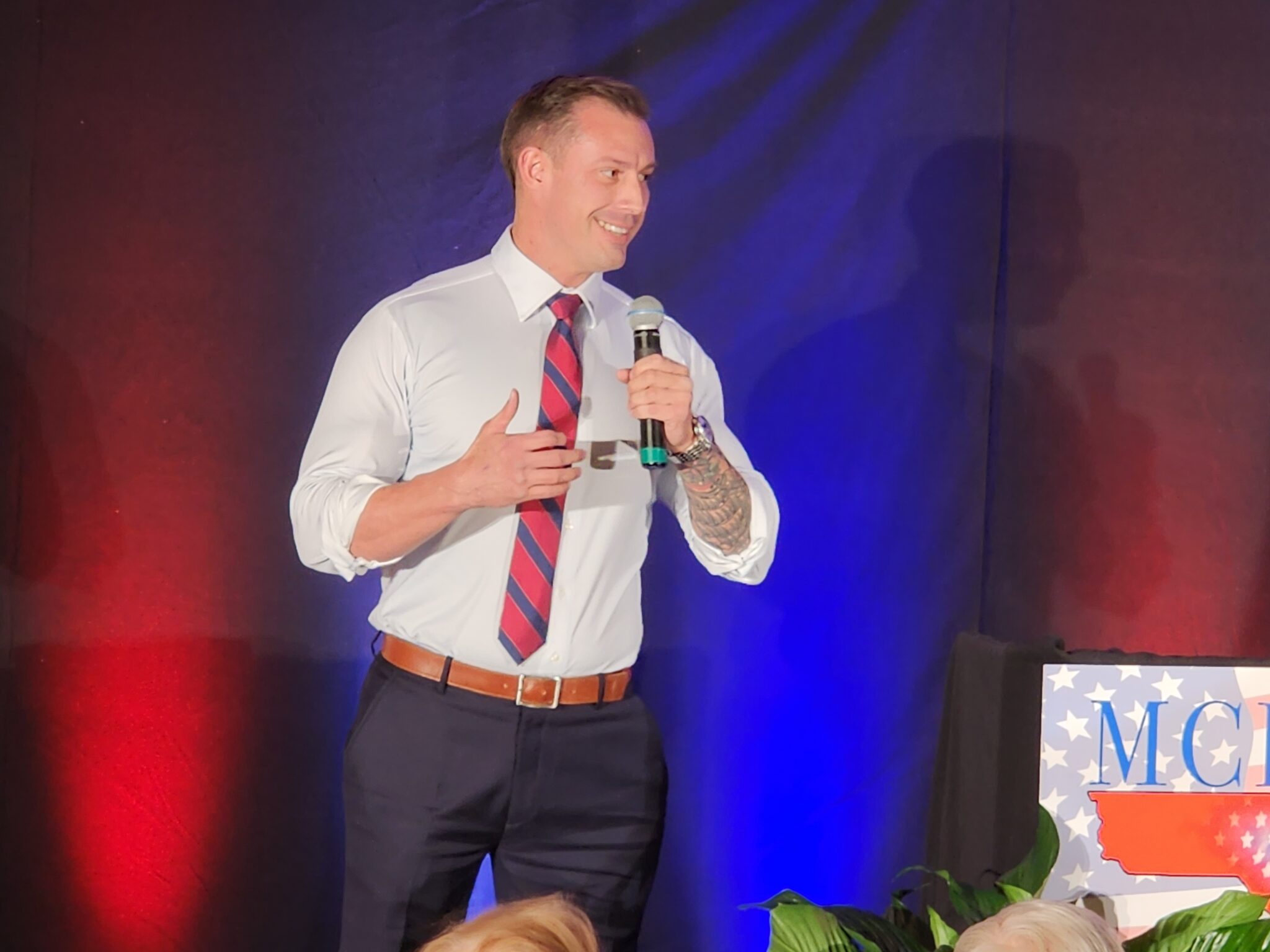 Combat veteran, FOX News host Johnny 'Joey' Jones share his story at ...