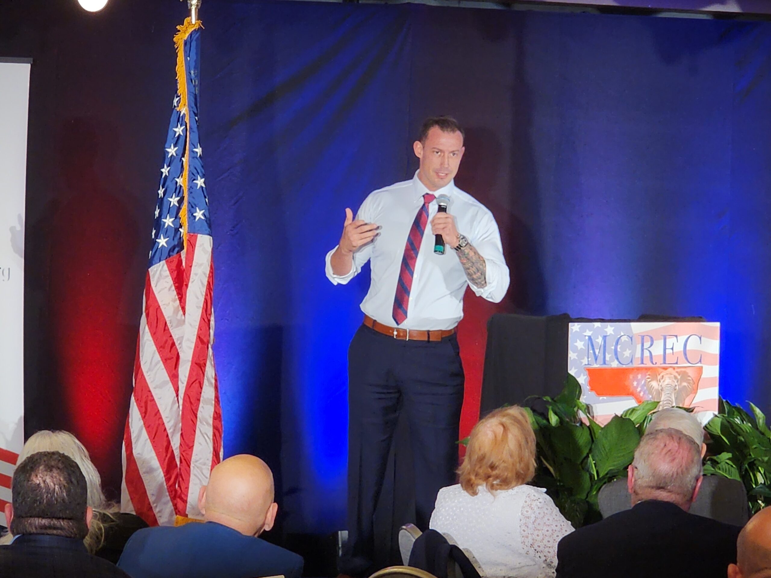 Combat veteran, FOX News host Johnny 'Joey' Jones share his story at ...