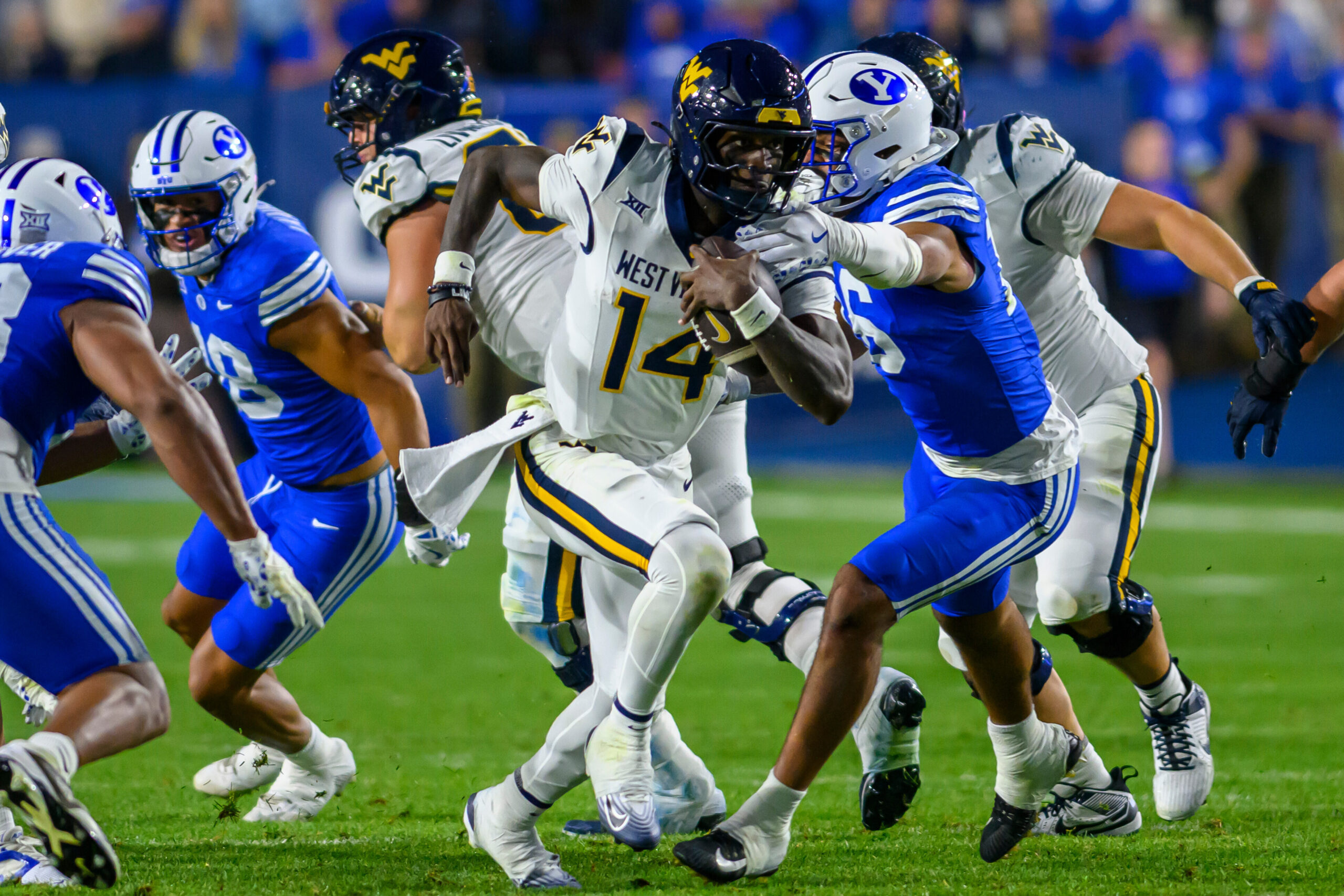 WVU running back Tye Edwards out for season, QB Khalil Wilkins doubtful ...