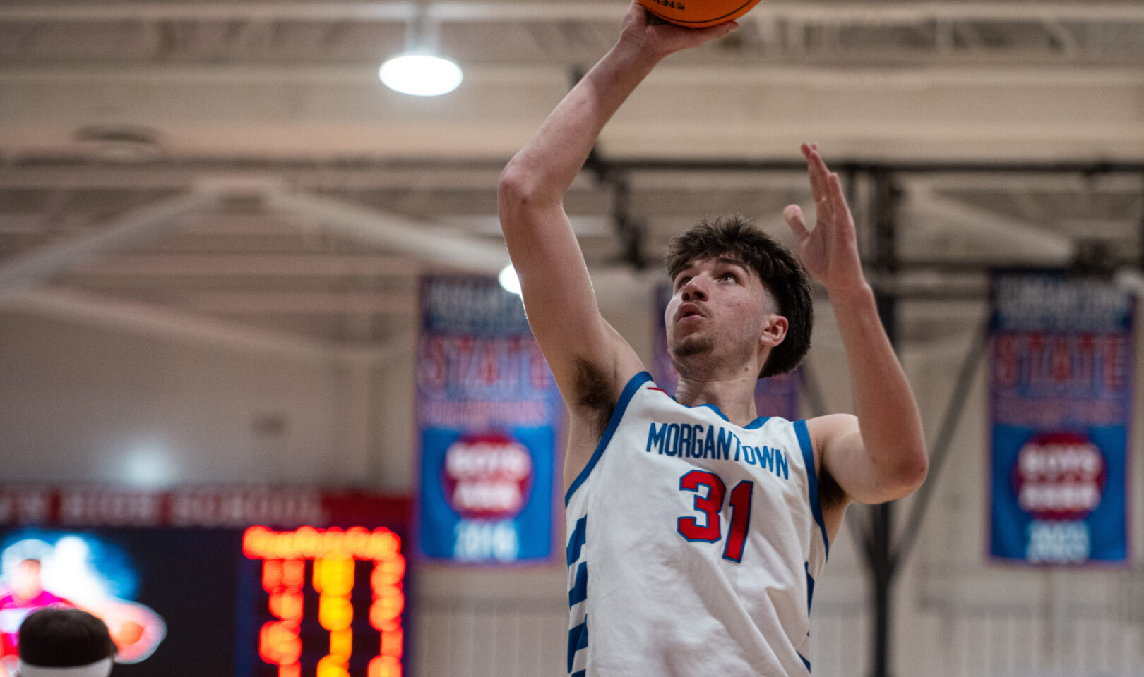 Senior Waylon Colistra nets 29 to guide Morgantown past Martinsburg, 79 ...