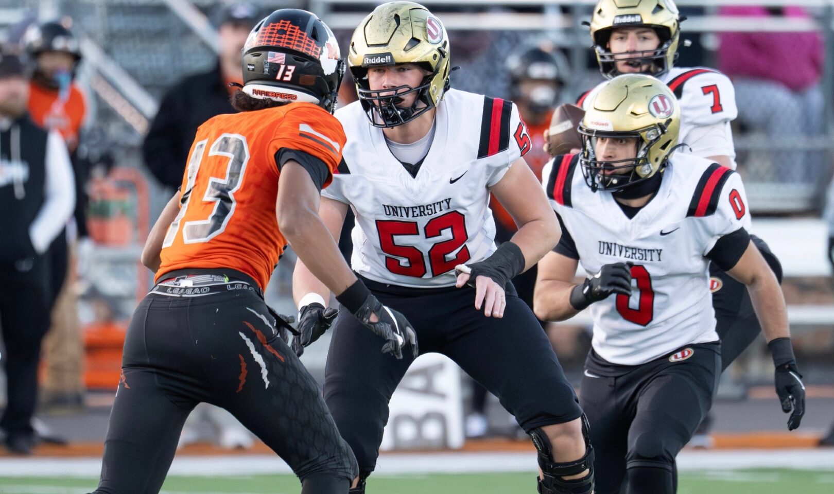 University High football lineman Luke Braham announces verbal ...