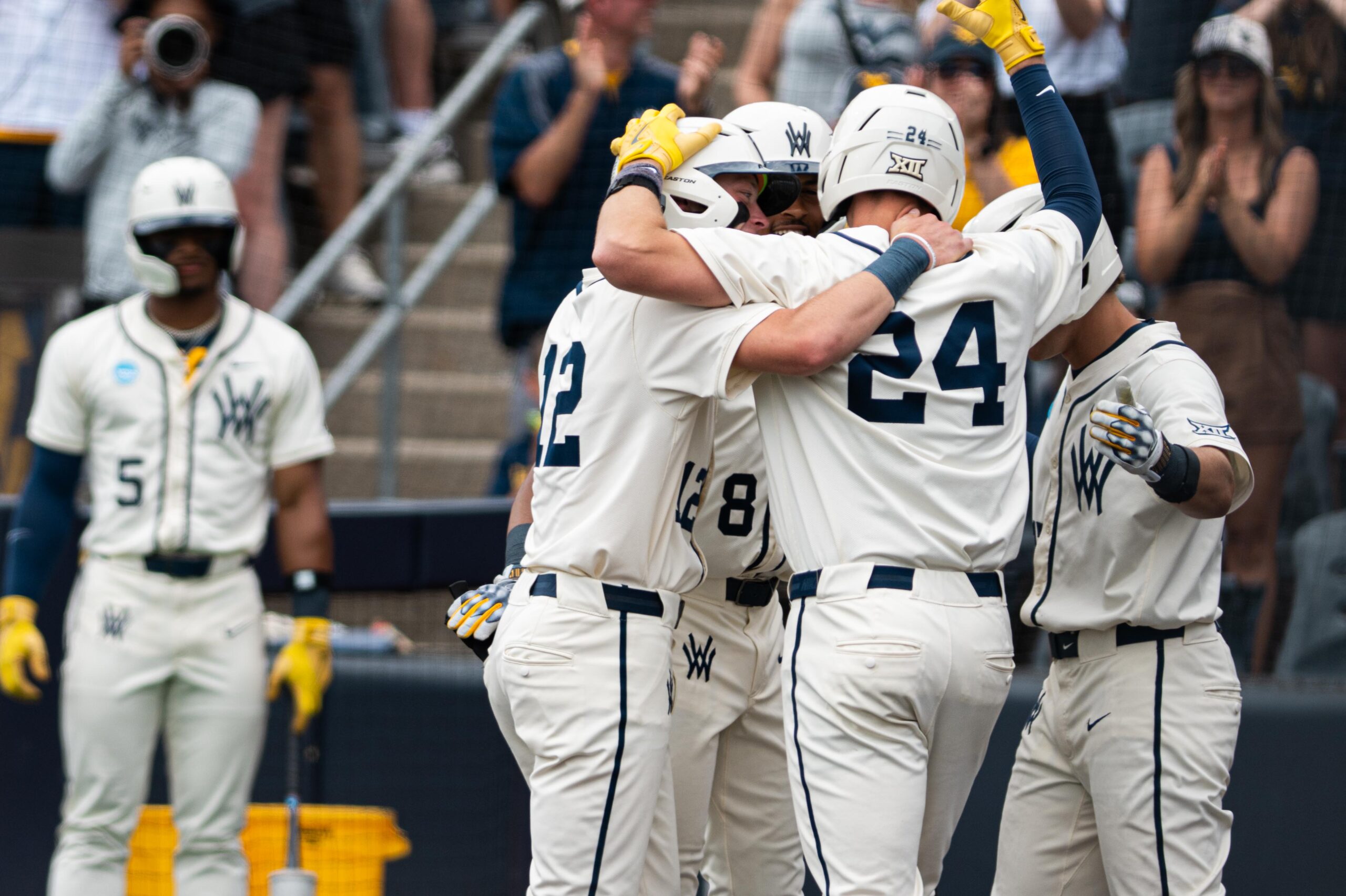 Homers galore | WVU baseball smashes 5 home runs to beat Cal Poly ...